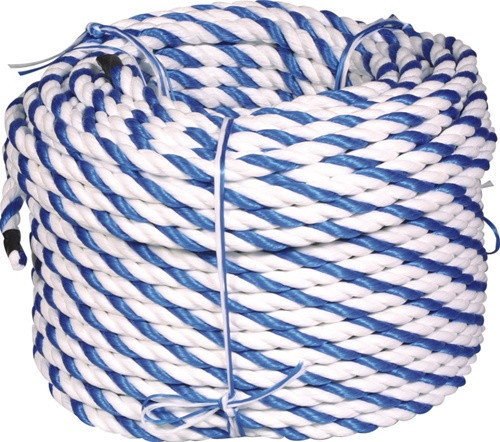 Blue and White aquatic rope (3/4" x 300') | Aquatics Deck Equipment