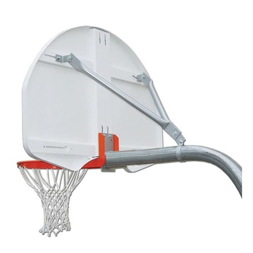 Rust-Resistant Fan-Shape Marked Aluminum Basketball Backboard | Shop by ...