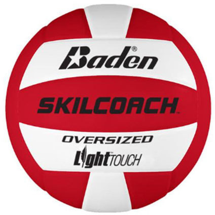 Baden Red Oversized Lightweight Training Volleyball | Shop by Sport ...