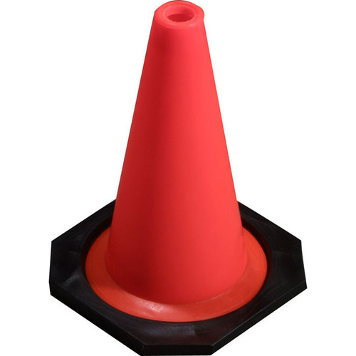 12" Weighted Poly Vinyl Orange Flexible Cone | Shop by Category Sports ...