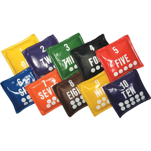 Number Bean Bags Set | Shop by Category Elementary activities Bean Bags ...