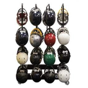 4-Stack Rolling Helmet Rack | Shop by Category Storage Carts/Racks