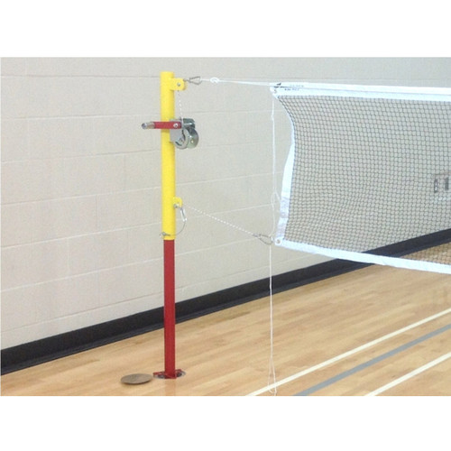 Badminton End Posts with Adjustable Sleeve and Winch | Shop by Sport ...