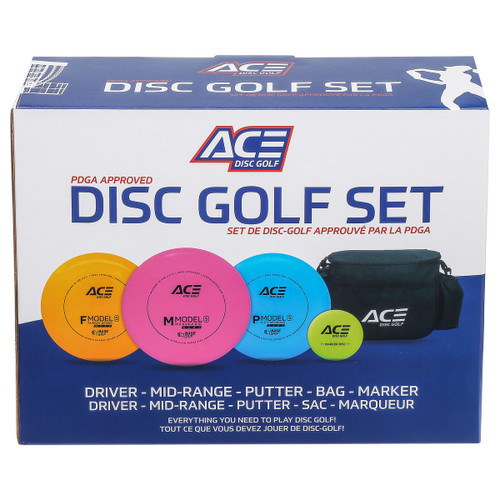 ACE Disc Golf Box Set w/Bag - 140g weight class (lightweight) | Shop by ...