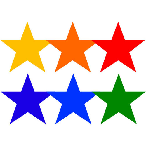 9" Poly Star Spots (set of 6) | Shop by Category Boundary Markers Poly ...