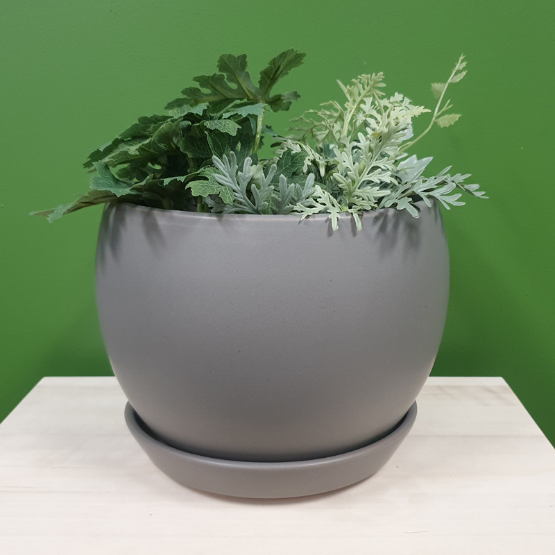 Ball Pot Charcoal L - HX13800-2W(MSG) - Bronrob