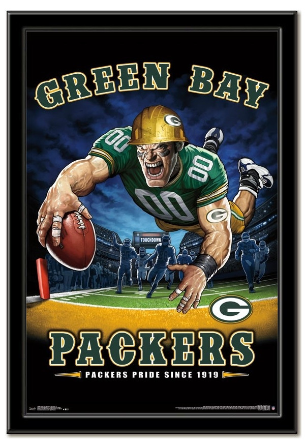 Framed Football Posters