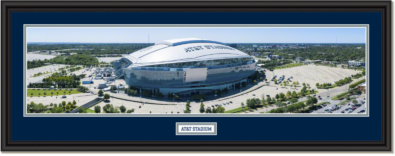 Dallas Cowboys - AT&T Stadium - Exterior Framed Panoramic