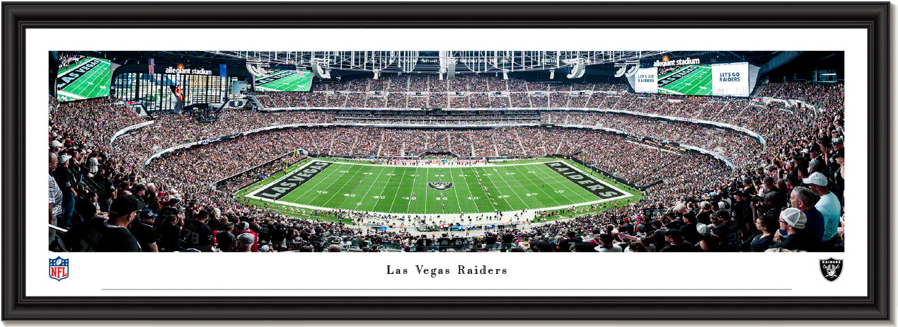 Las Vegas Raiders - Allegiant Stadium Picture - Framed Print