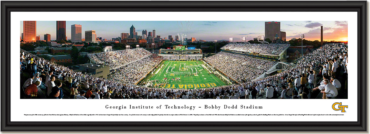 Bobby Dodd Stadium at Grant Field 100th Anniversary Picture