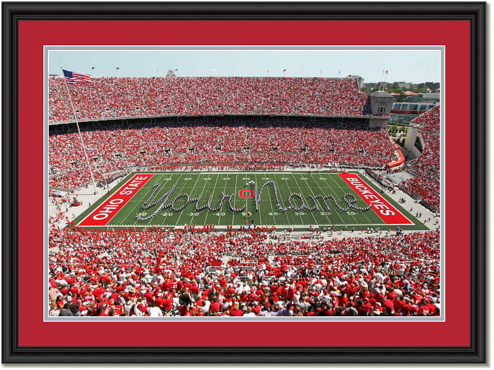 Script Ohio with Your Name on the Field in Ohio Stadium Photo