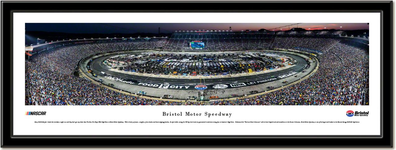 Bristol Motor Speedway Race Aerial Panoramic Picture