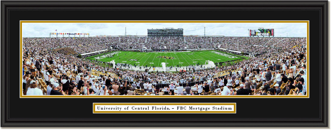 UCF Knights Football - FBC Mortgage Stadium - Framed Print