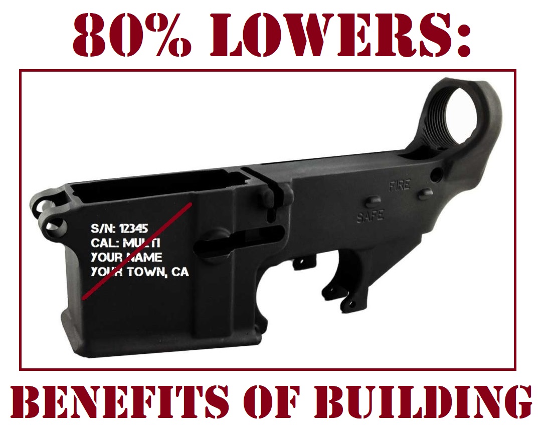 Benefits of Building with 80% Lowers - AR-15 Lower Receivers