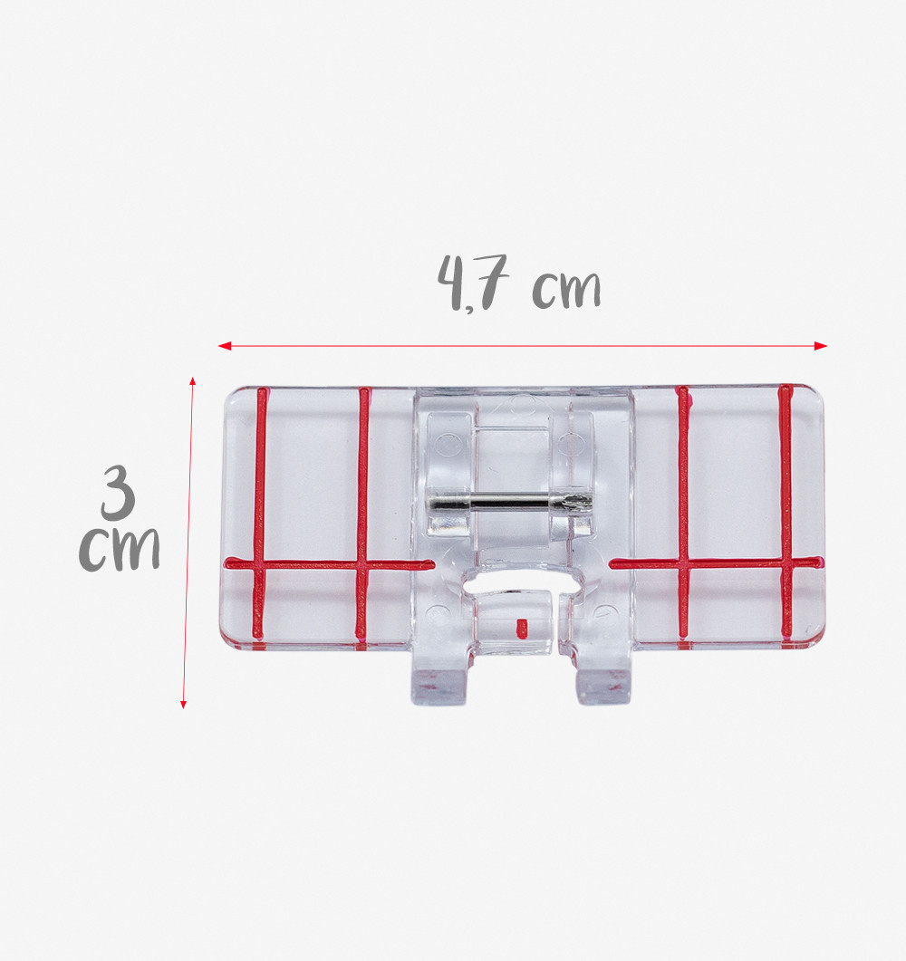 Janome Border Guide Foot, 7mm - Red Deer Sewing Centre