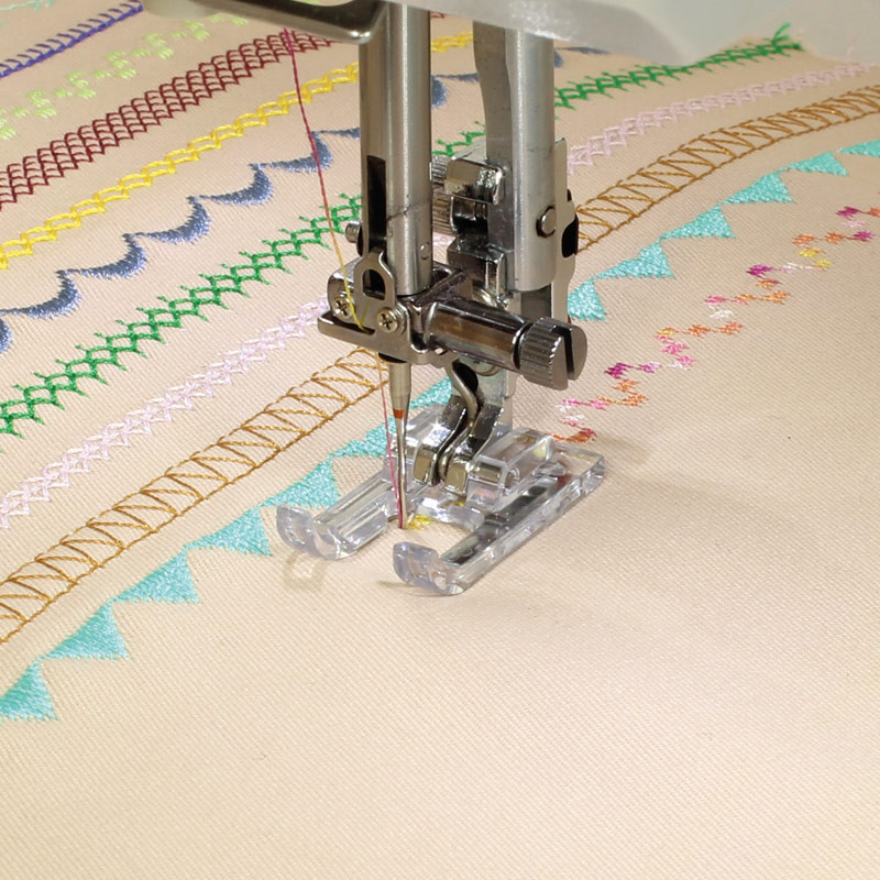 Janome Open-Toe Satin Stitch Foot (F2), 9mm - Red Deer Sewing Centre