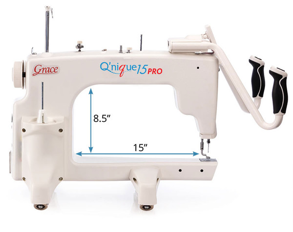 Grace Q'nique 15 Pro - Mid Arm Quilting Machine - Red Deer Sewing Centre