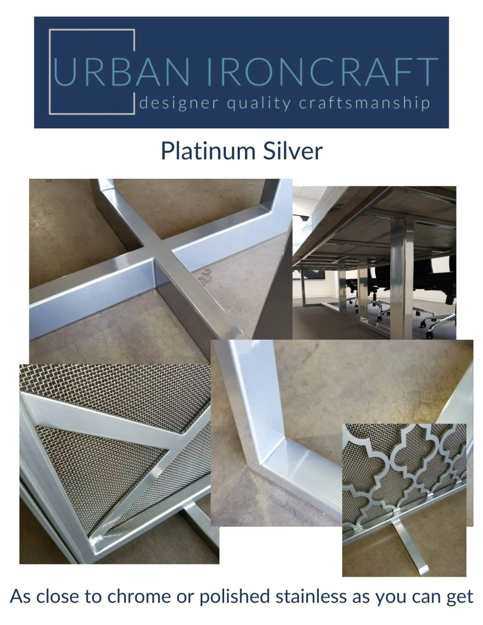 Chrome Finish Sample