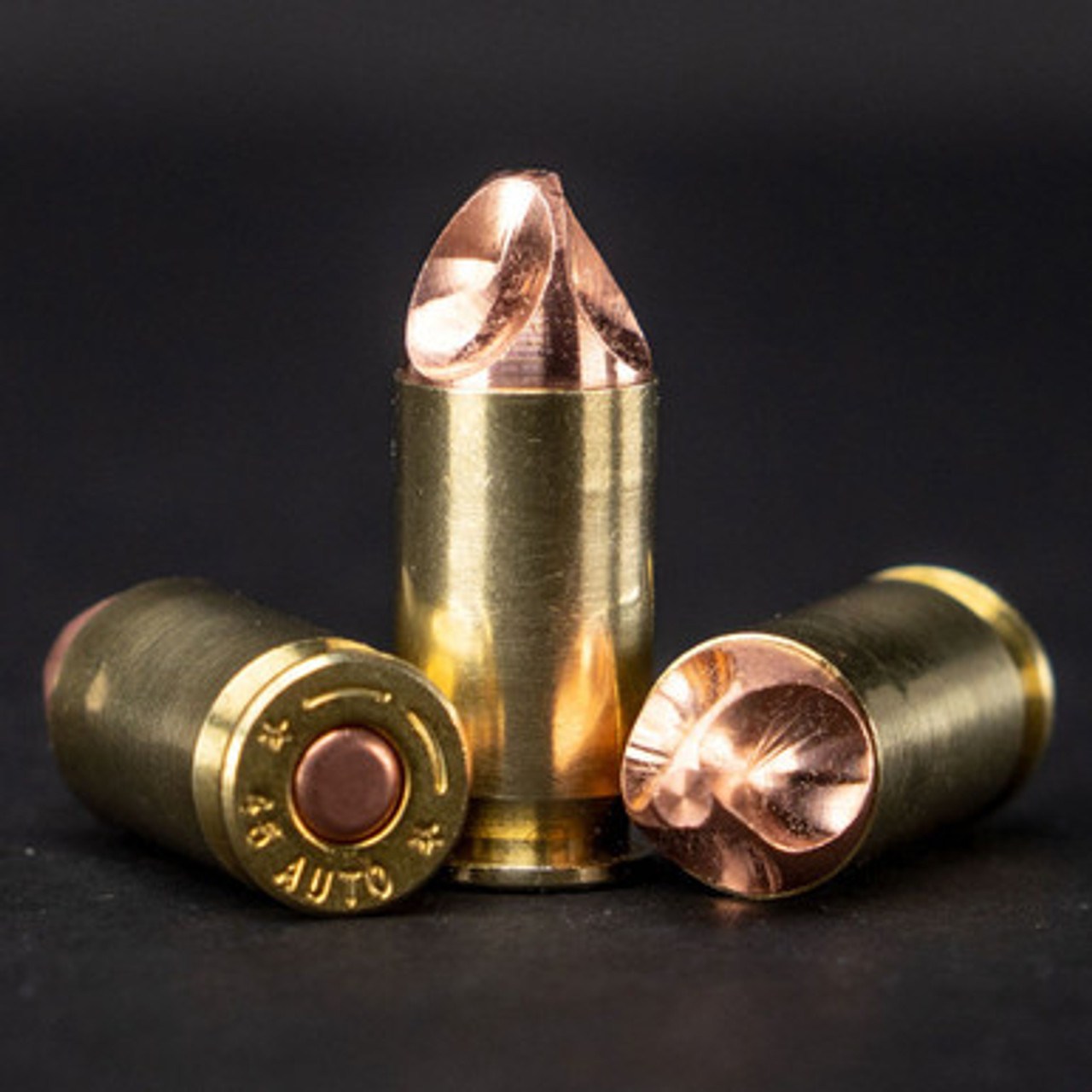 45 ACP +P 117gr External Hollow Point FACTORY SECONDS