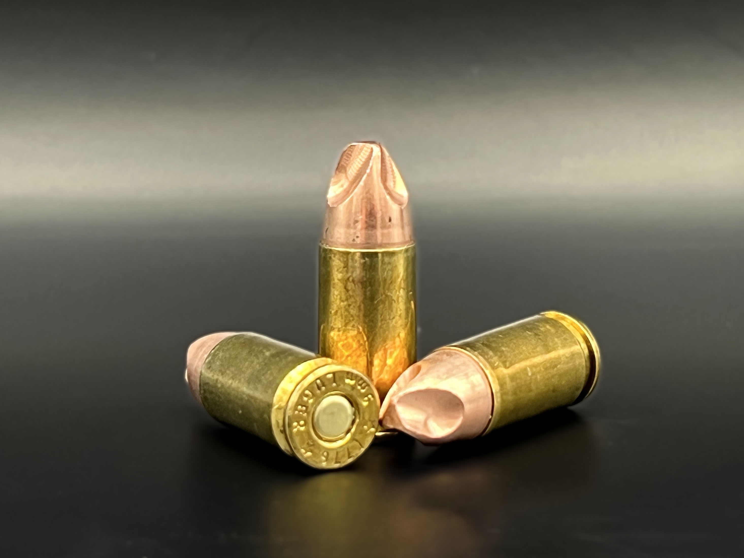 9mm +P 80gr External Hollow Point FACTORY SECONDS