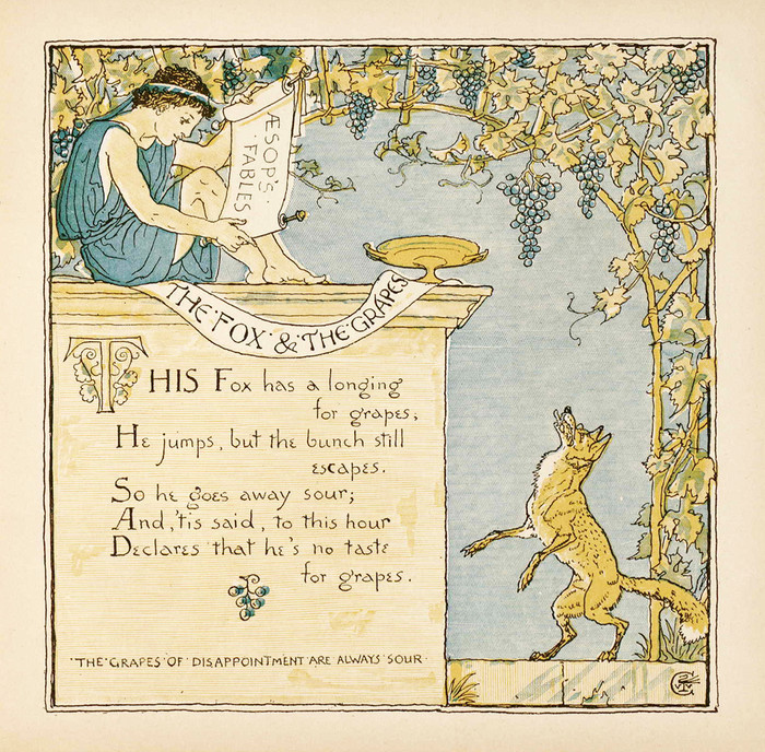Art Prints of Title Page Illustration, Aesop's Fables