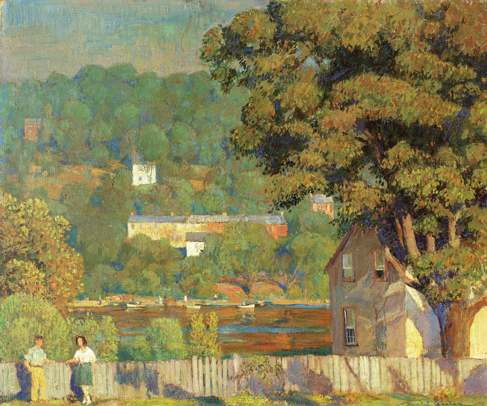 Art Prints of Bright Day, March by Daniel Garber