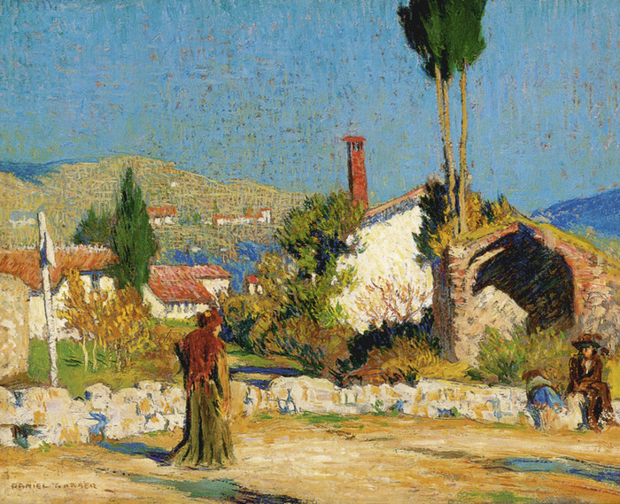 Art Prints of Winding Road Spring by Daniel Garber