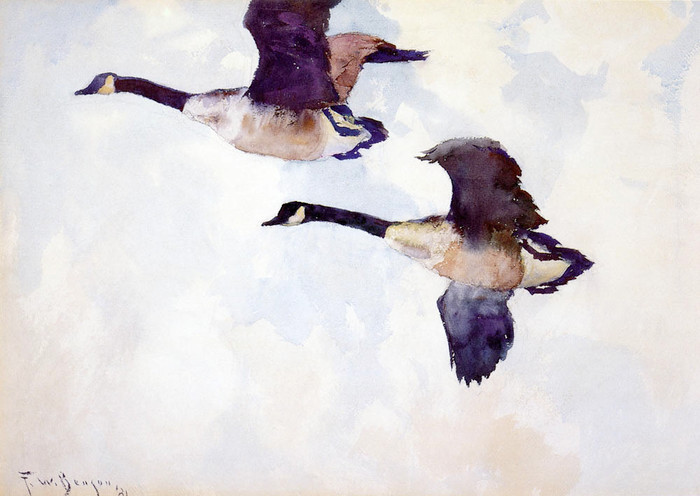 Art Prints of Sunlight by Frank Weston Benson