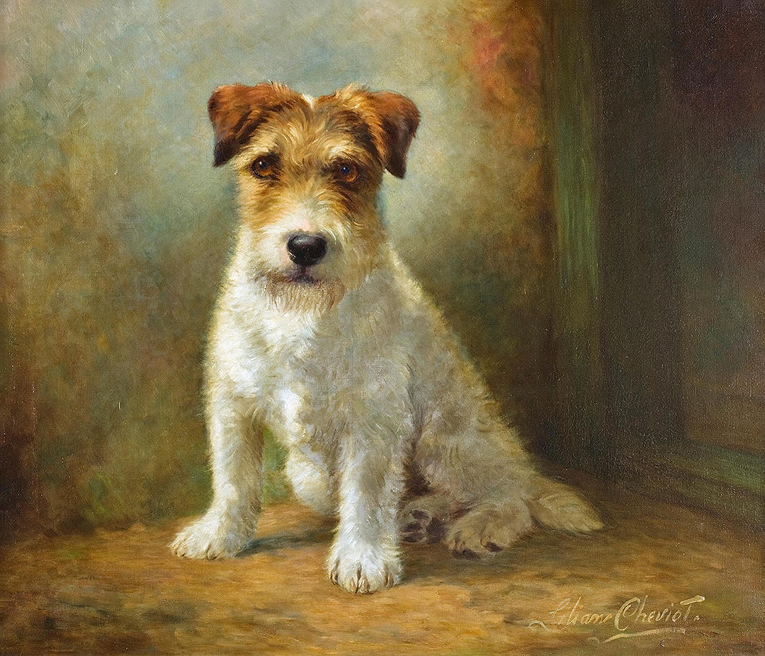 Art Prints of At Their Master's Call, Wire Haired Fox Terrier by Thomas ...