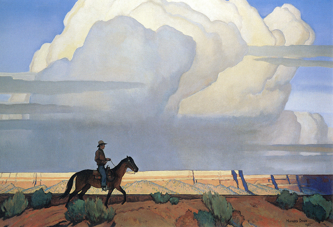 Art Prints of Desert Clouds by Maynard Dixon