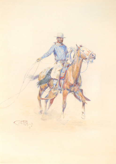 Art Prints of California Roper by Charles Marion Russell