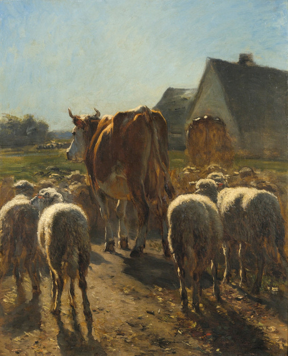 Art Prints of Return of the Herd by Constant Troyon
