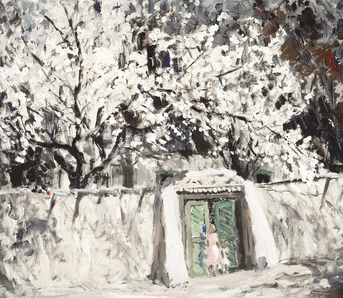 Art Prints of The Green Gate by Fremont Ellis