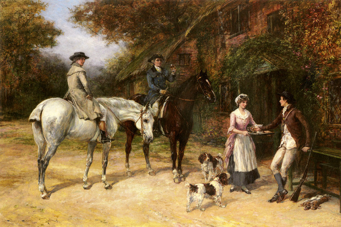 Art Prints of Refreshments by Heywood Hardy