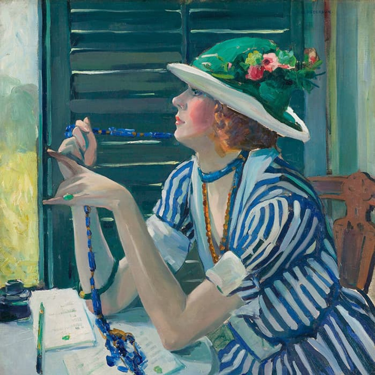 Art Prints of The Answer by Jane Peterson