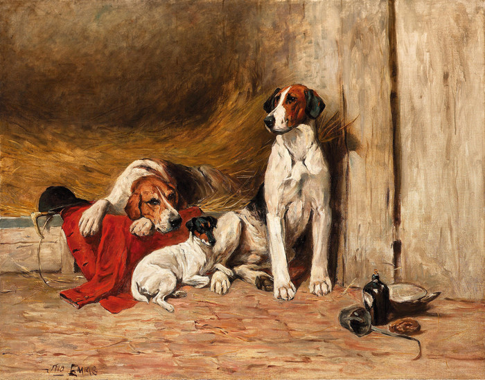 Art Prints of In the Kennel by John Emms
