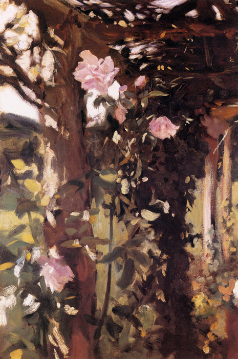 Art Prints of Roses at Oxfordshire 1886 by John Singer Sargent