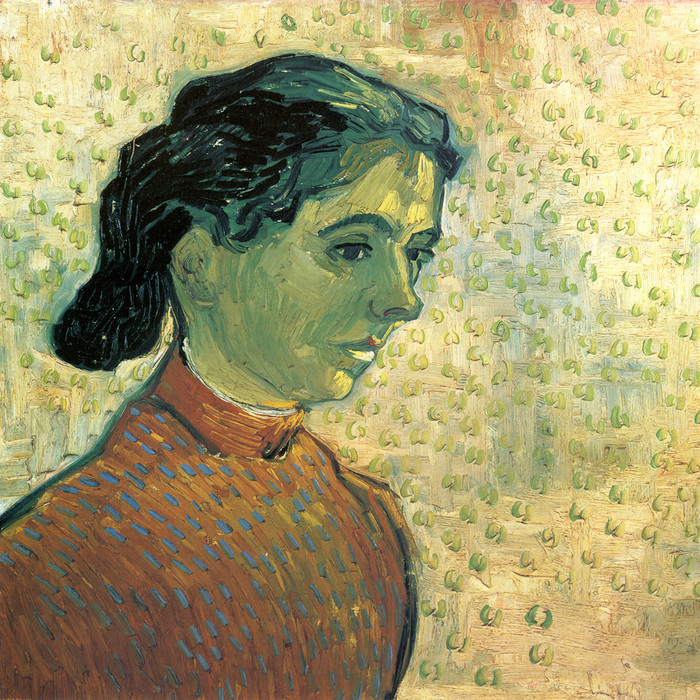 Art Prints of Head of a Girl, 1890 by Van Gogh