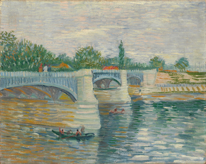 Art Prints of The Bridge at Courbevoie by Van Gogh