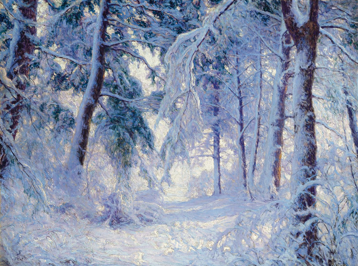Art Prints of Winter Forest by Walter Launt Palmer