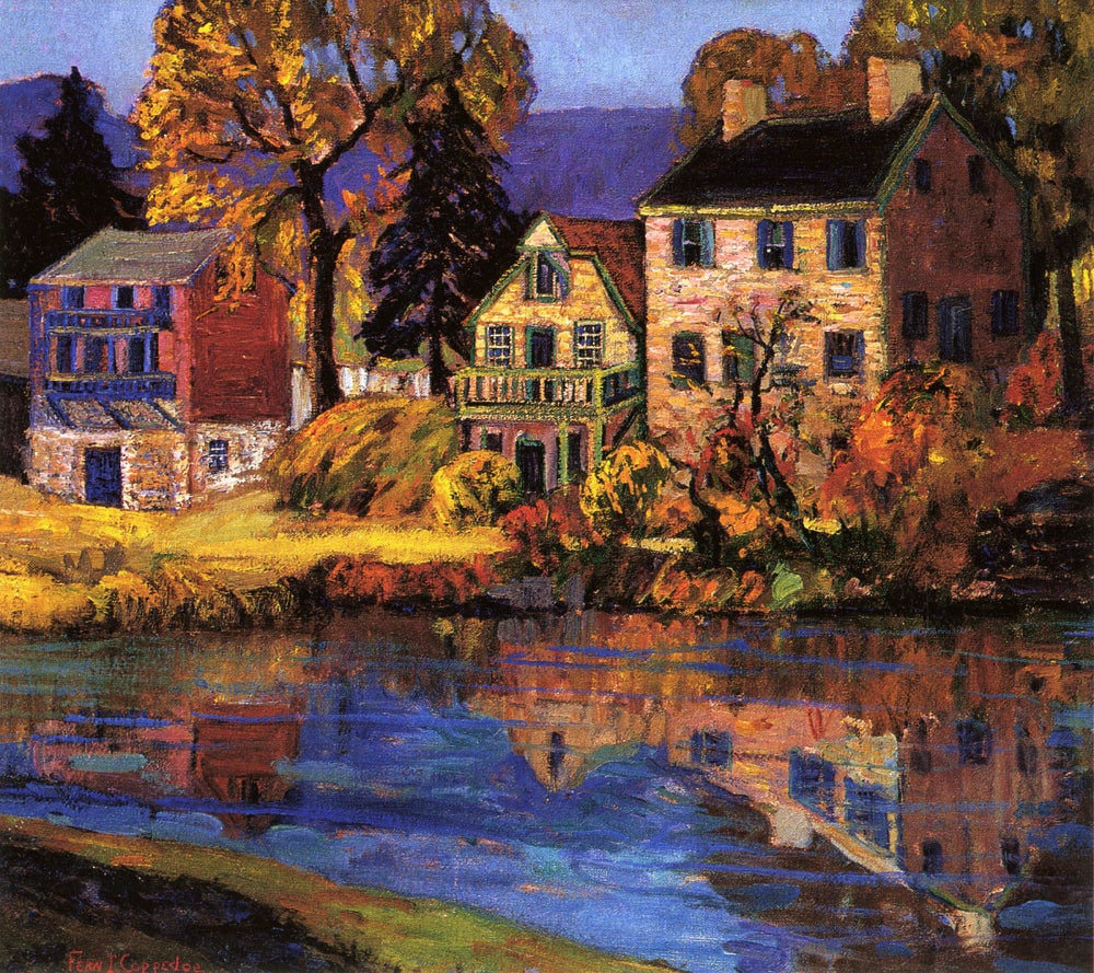 Art Prints of Canal Reflections by Fern Coppedge