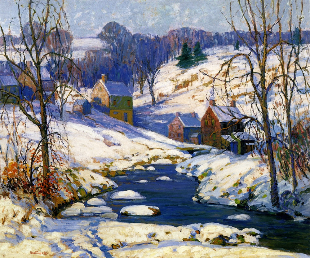 Art Prints of New Fallen Snow by Fern Coppedge
