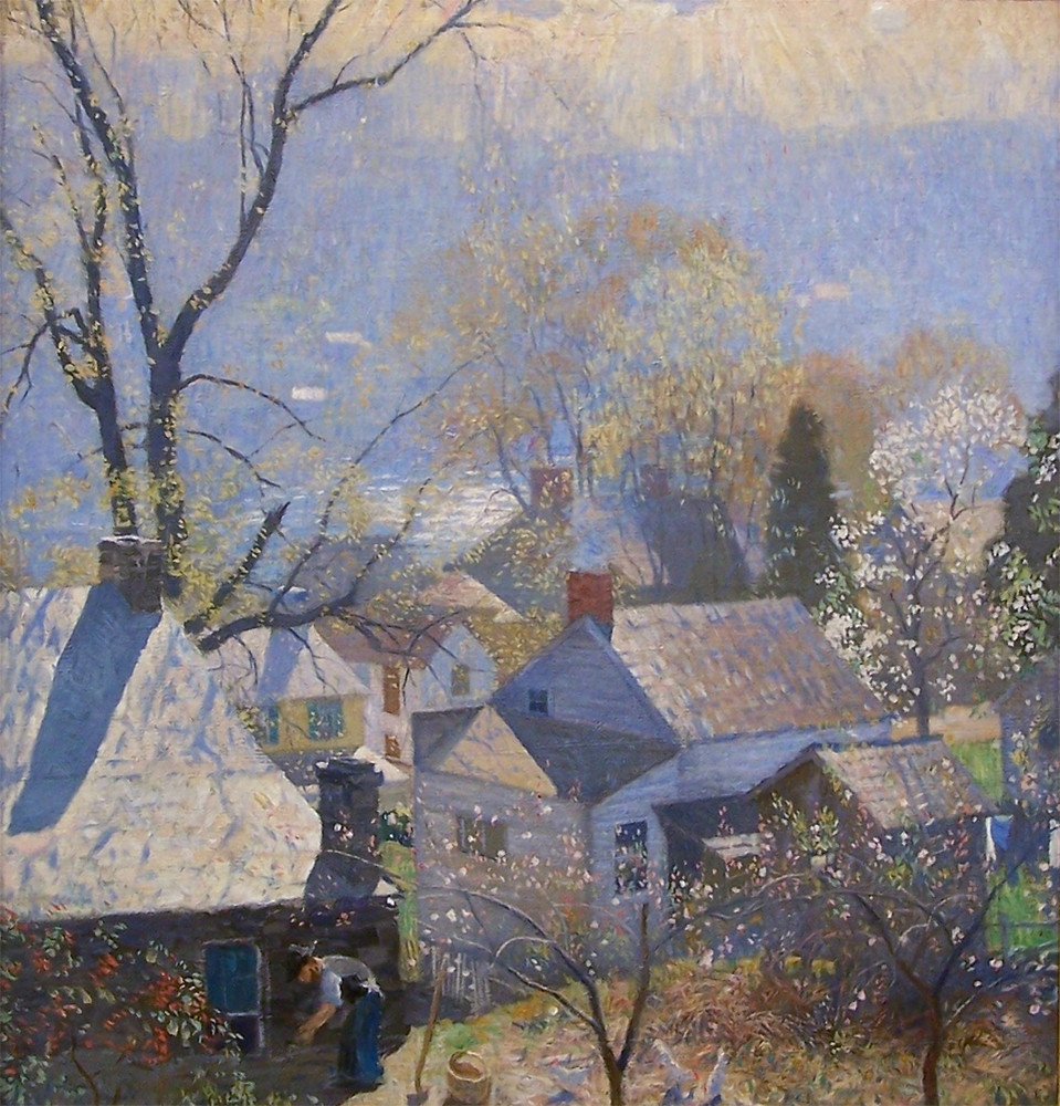 Art Prints of Springtime in the Village by Daniel Garber