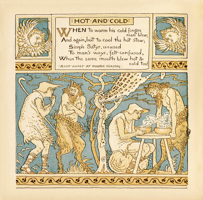 Art Prints of Cover Illustration, Aesop's Fables