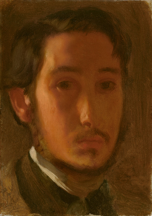 Art Prints of Self Portrait, 1855 by Edgar Degas