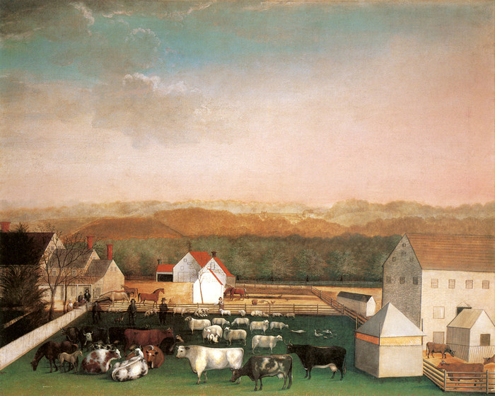 Art Prints of View of Cornell Farm by Edward Hicks