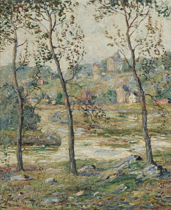 Art Prints of Spring Night, Harlem River by Ernest Lawson