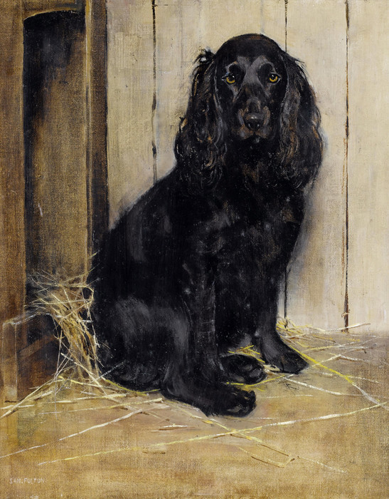 Art Prints of Portrait of a Dog by Samuel Fulton