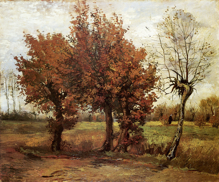 Art Prints of Landscape with Rabbits by Van Gogh