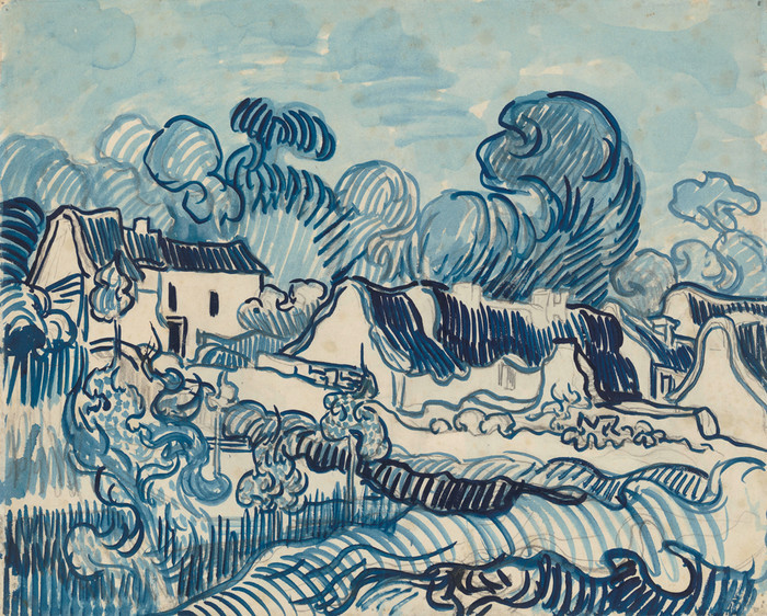 Art Prints of Landscape with Rabbits by Van Gogh